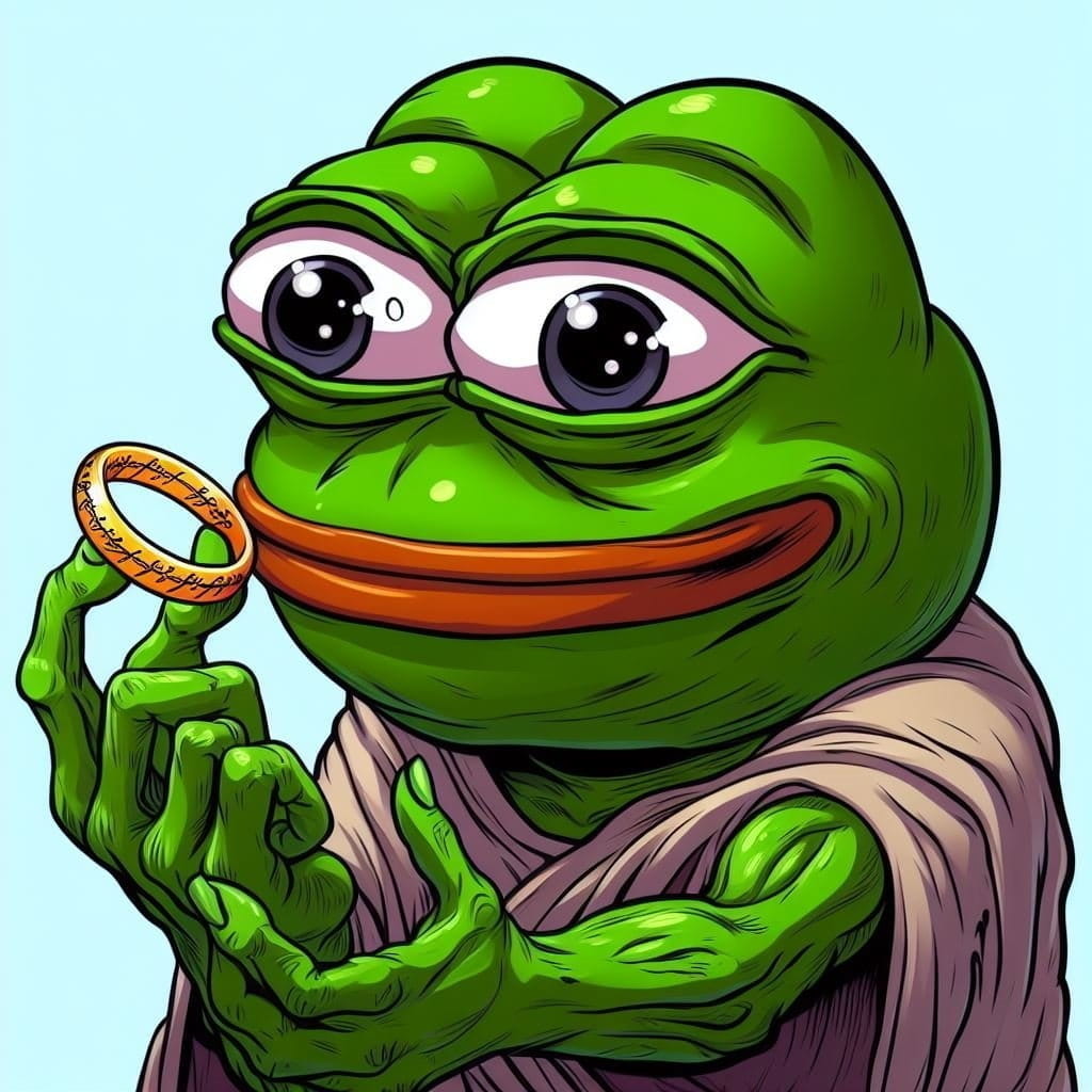 At $0.00101, $PEPE boasts a market cap of $420 billion, | Mastering ...