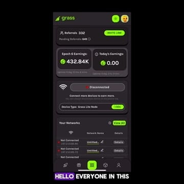 How to Withdraw and connect your wallet to Your Grass Airdrop account ...