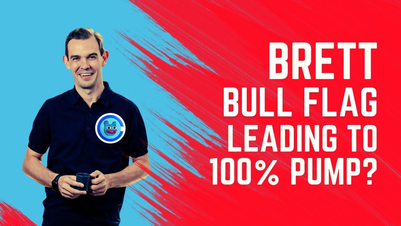 BRETT — Bull Flag Leading To A 100% Pump? Forget about today's dump. In ...