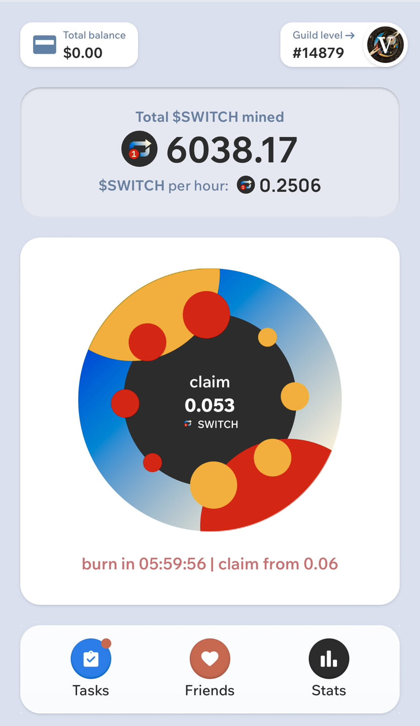 Please, remember to claim your $SWITCH tokens regularly | X mucaN on ...