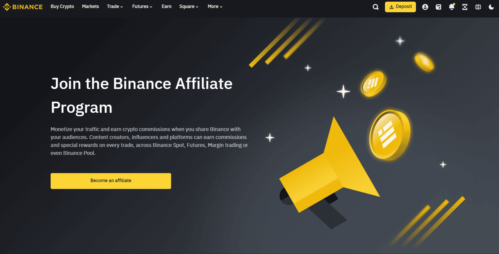 Join the Binance Affiliate ProgramMonetize your traffic and | X mucaN on Binance Square