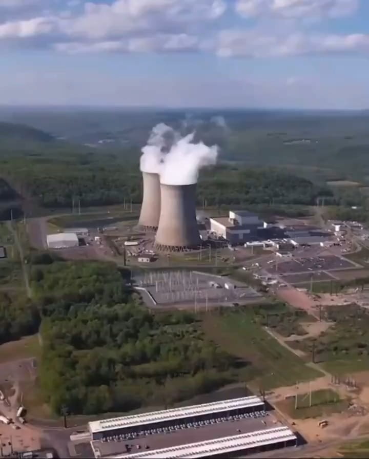 America’s first nuclear powered $BTC mine located at the 2.5 GW nuclear ...