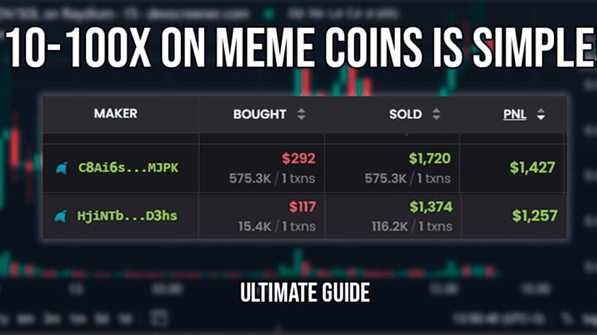 🚀 Making 10-100x on Meme Coins is Routine! 😴 🚀 | Trading Heights on ...