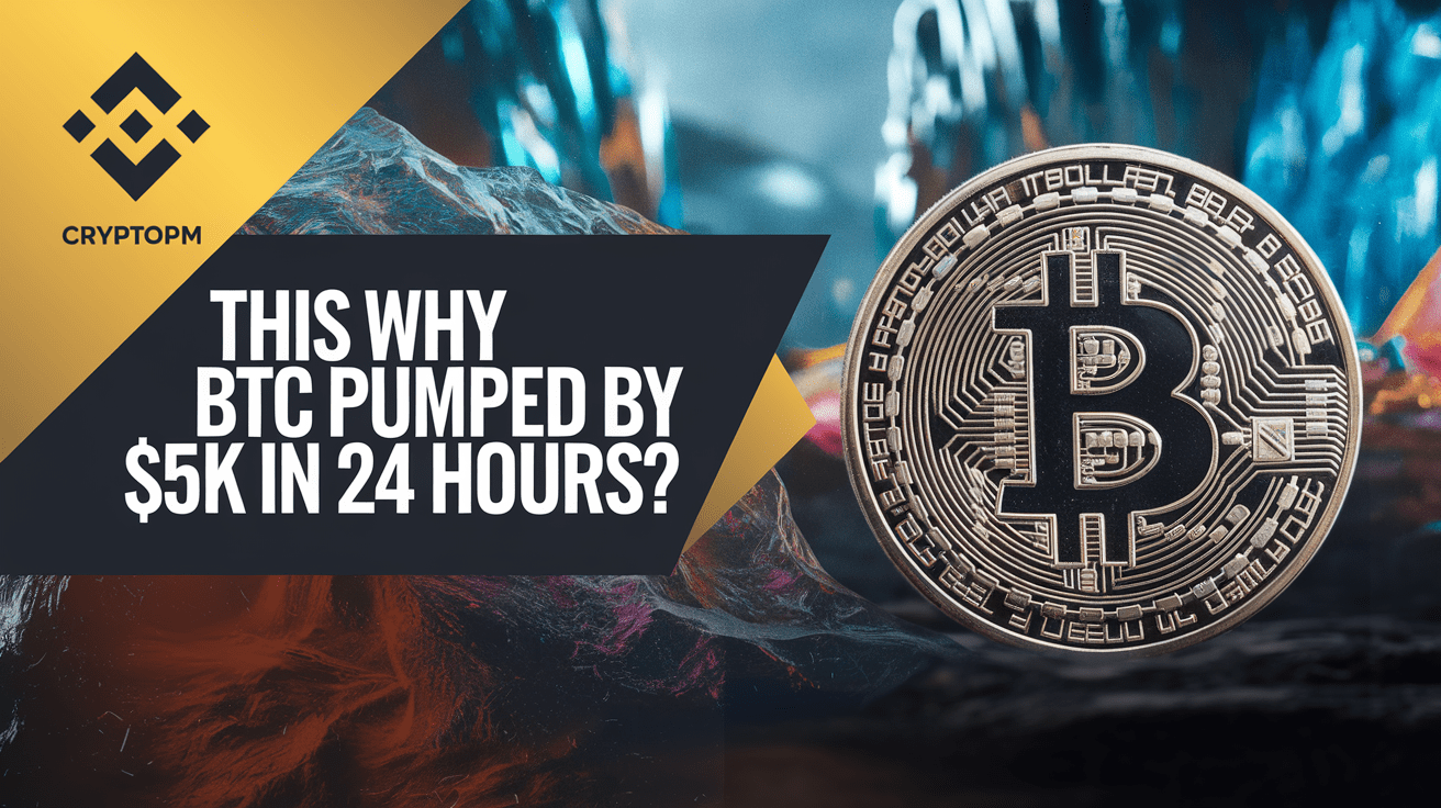 Is This Why BTC PUMPED Up By $5K in 24 Hours ! 🔥🔥 The Fed | Crypto PM ...