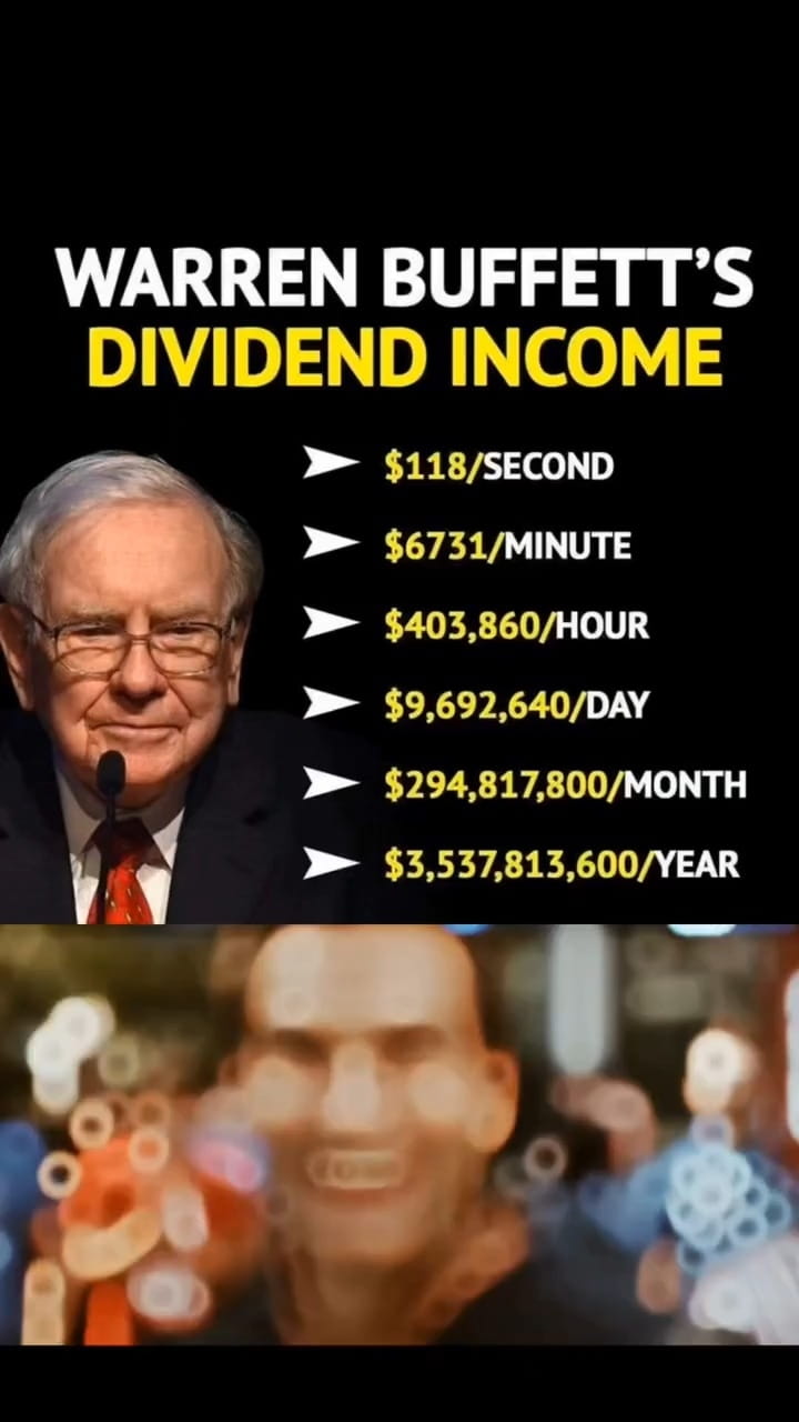 WARREN BUFFETT'S DIVIDEND INCOME 😯😯😯 | Enes on Binance Square