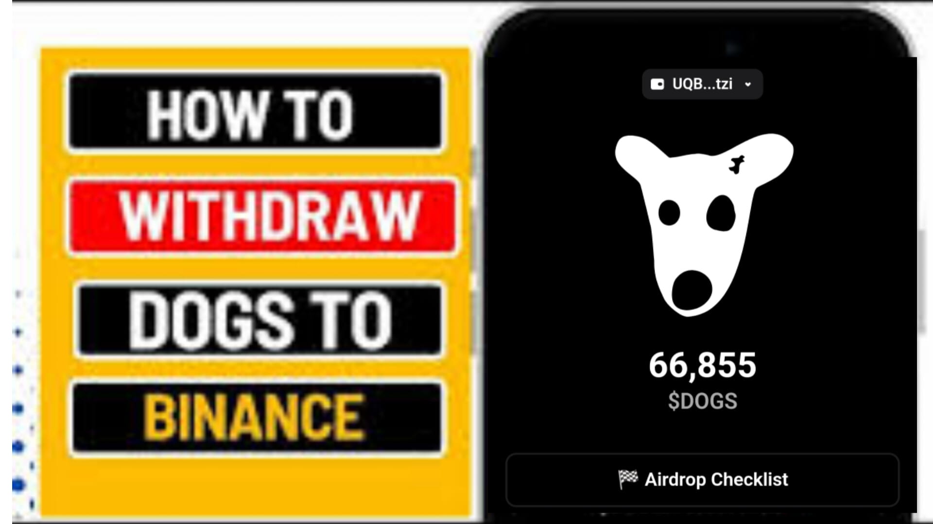 Receive 20,000 #dogs when you eposit your Airdrop to Binance | How to ...