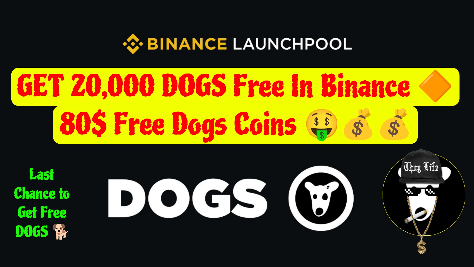 Get 20,000 DOGS Tokens Free 🤑🫰 DOGS Announced Massive 22 Billion $DOGS ...