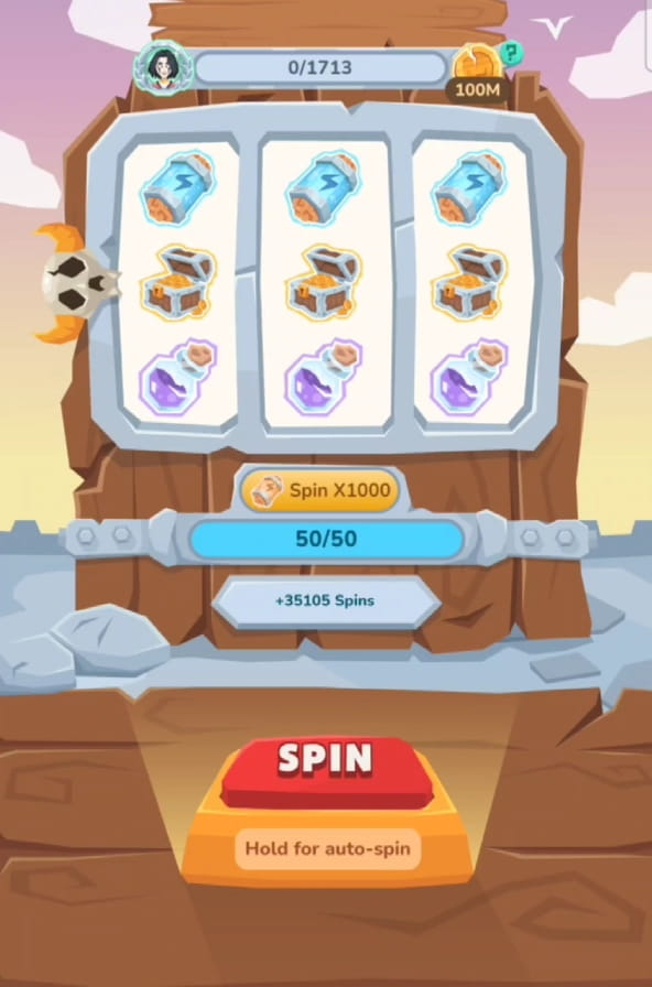 If you have spins in Memefi, you collect coins by doing spins. And if you have more spin? Then ...