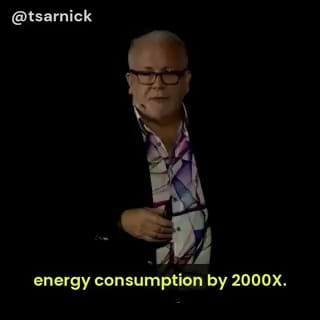 #Nvidia VP Bob Pette says the energy cost of generating #tokens for $AI ...
