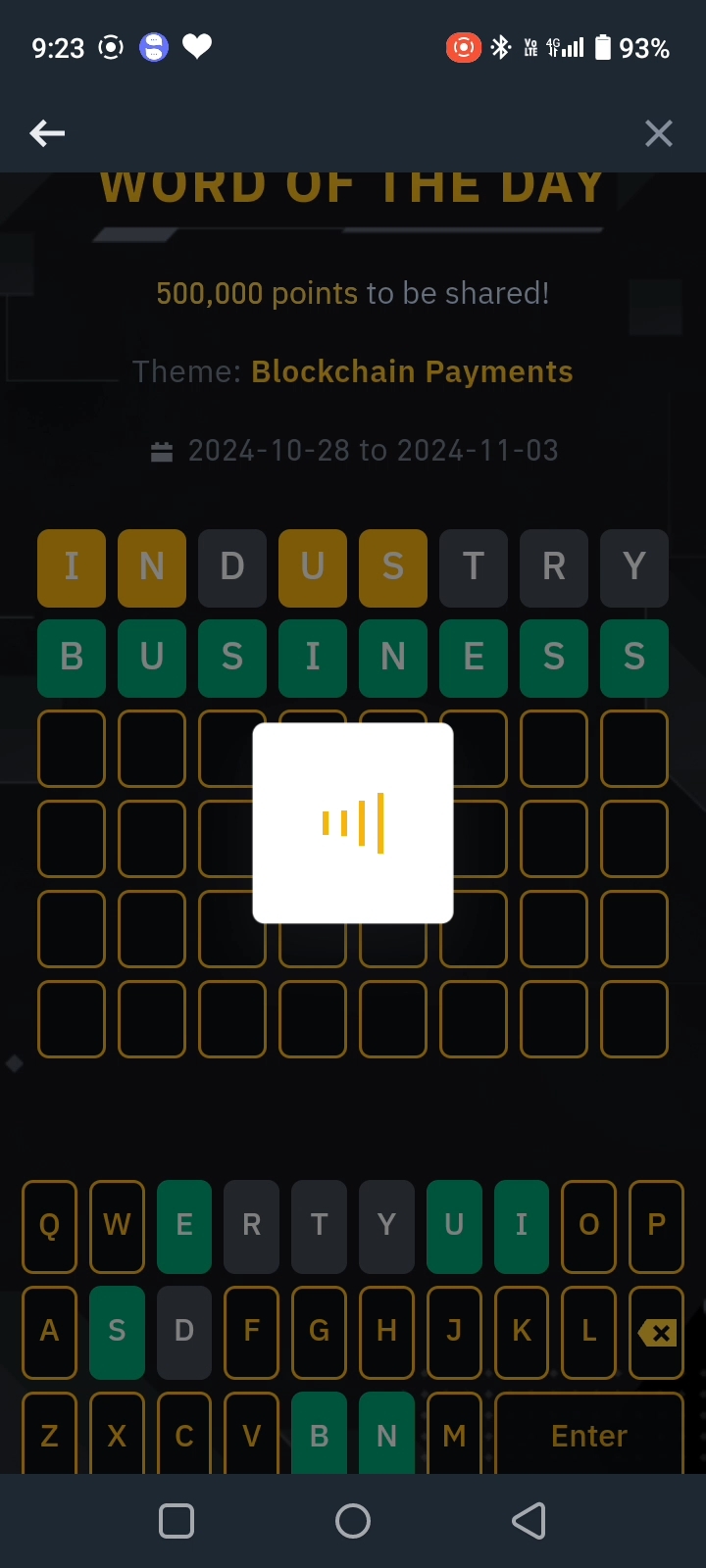 New word of the day Confirmed . Stand a chance to win upto 500,000 ...