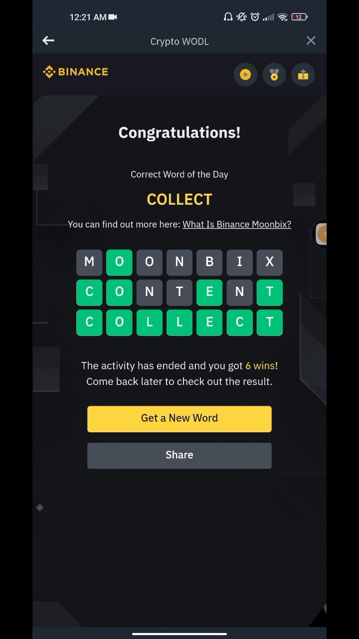 today word of the day. apply and get reward. #ScrollOnBinance # ...