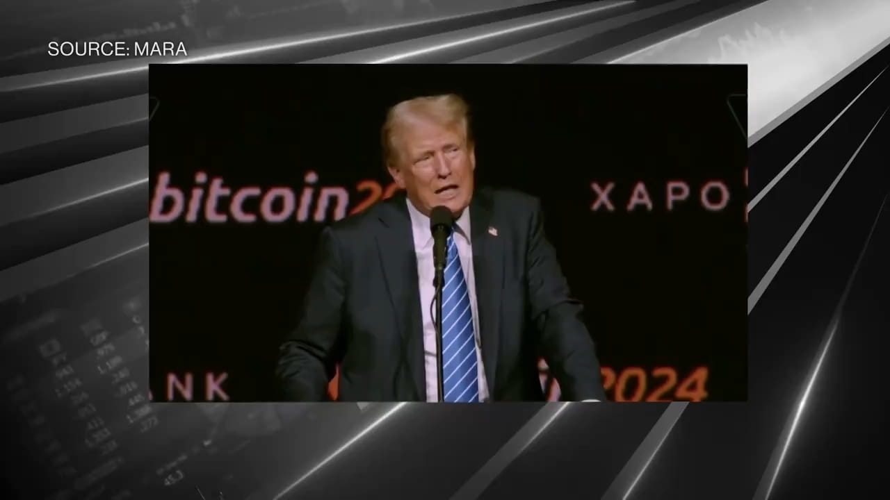 🚀 TRUMP: "If #Bitcoin is going to the moon, I want America to be the nation that leads the way ...