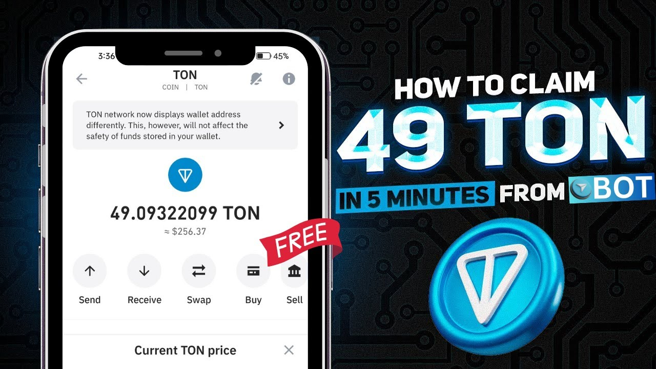 How To Claim Your 49 Free Ton Coins: Easy Method Revealed! | BlockchainNewsHub on Binance Square