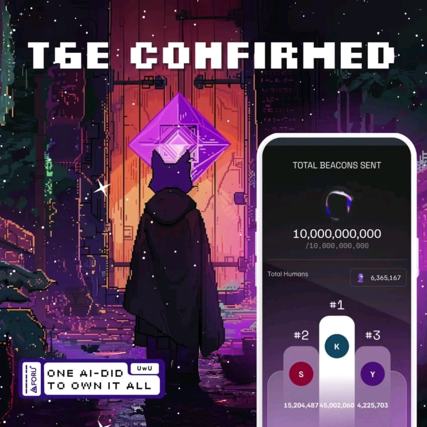 🪙 TGE CONFIRMED 🪙 ⚡ 10 BILLION+ Beacons Unlocked! 🔒 We don’t mess ...