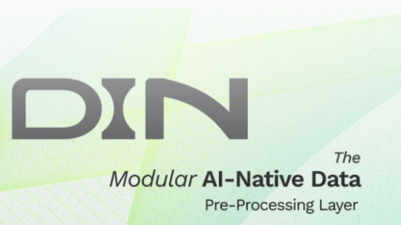 Revolutionizing AI Data with DIN: The First Modular AI-Native Data Pre-Processing Layer | RonyZ ...