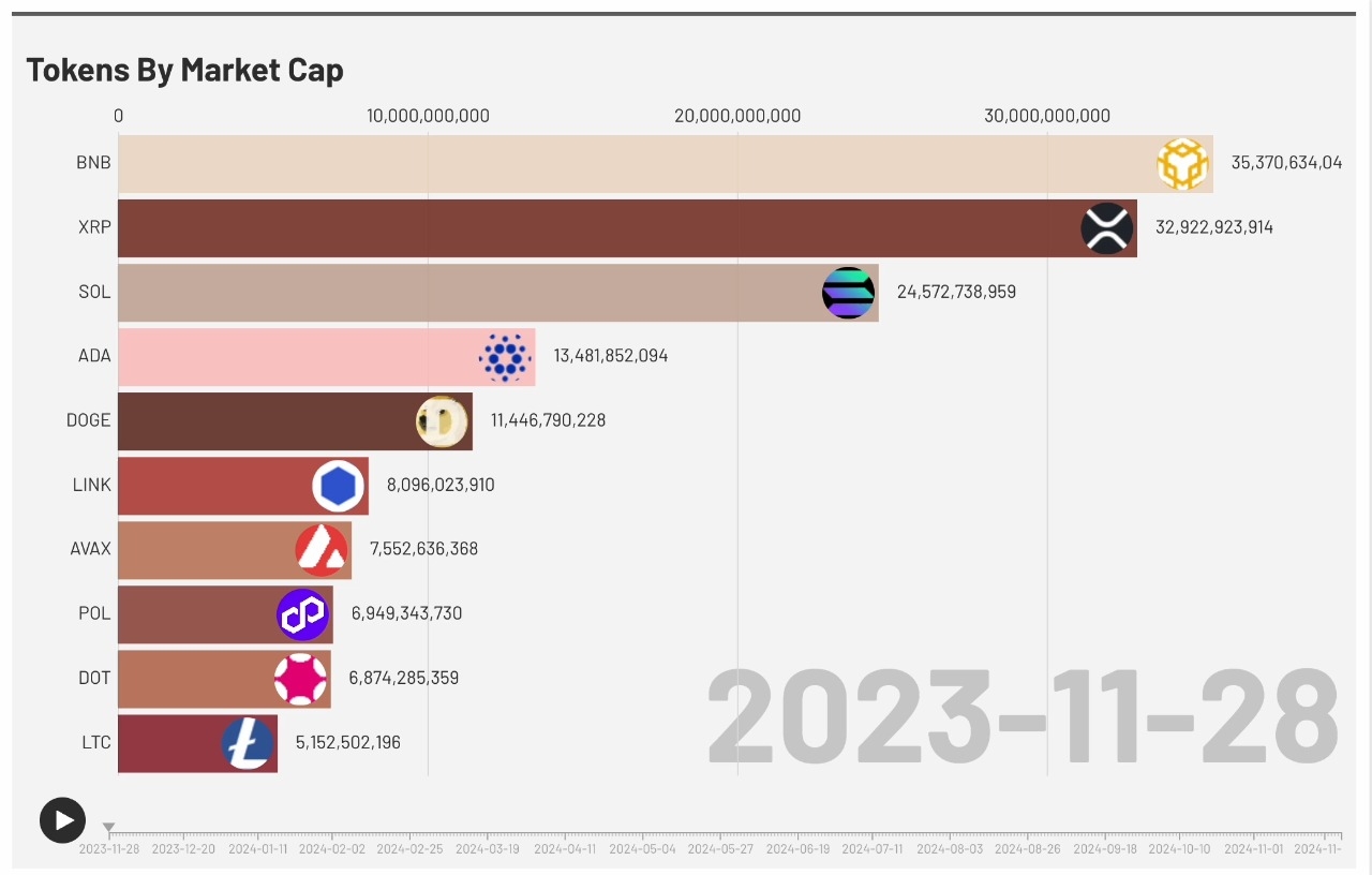 Top 10 Altcoins by Market Cap Over the Last 365 Days 🏆 How do the ...