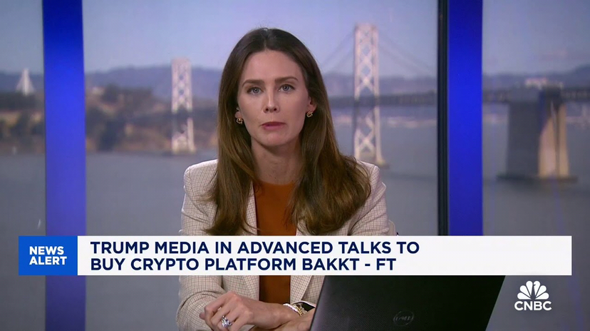 🌐CNBC's Kate Rooney joins 'Closing Bell' to discuss reports that Trump ...