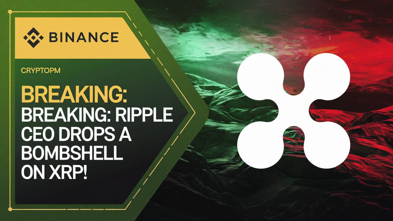 🔥 BREAKING: Ripple CEO Drops a BOMBSHELL on XRP! 🔥 | Crypto PM on Binance Square