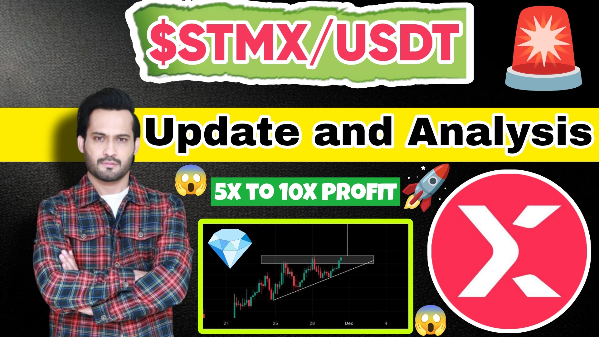 $STMX Coin Update and Analysis 🚨 | $STMX Price Prediction For Bull Run | Binance Spot Trading # ...