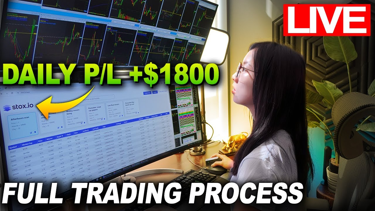 LIVE TRADING - UNFILTERED PREMARKET TRADE PLANNING 1 | Humbled Trader on Binance Square