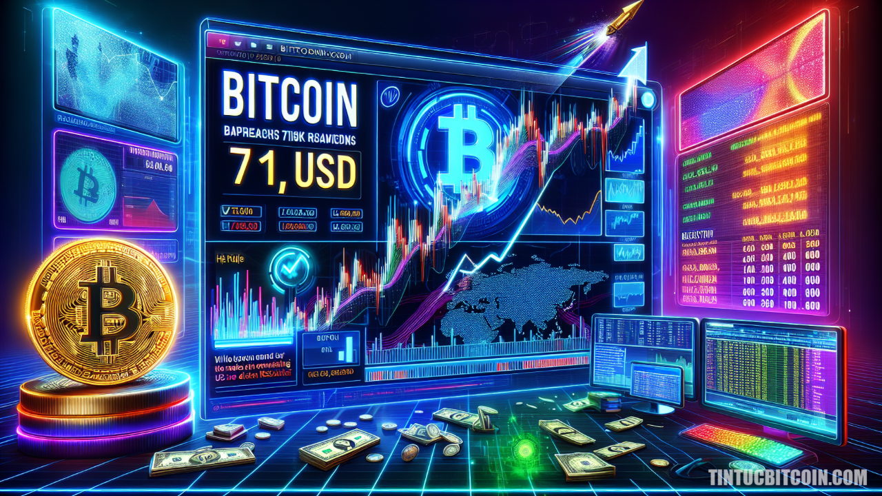 Bitcoin surpasses $71K as the market awaits U.S. election results ...