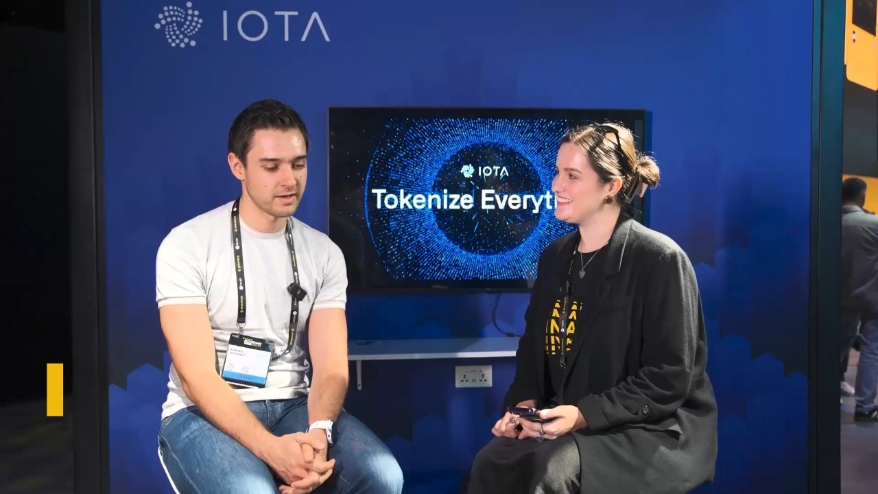 Interview with Dominik Schiener, Co-founder of IOTA Foundation | #BinanceBlockchainWeek Watch an ...