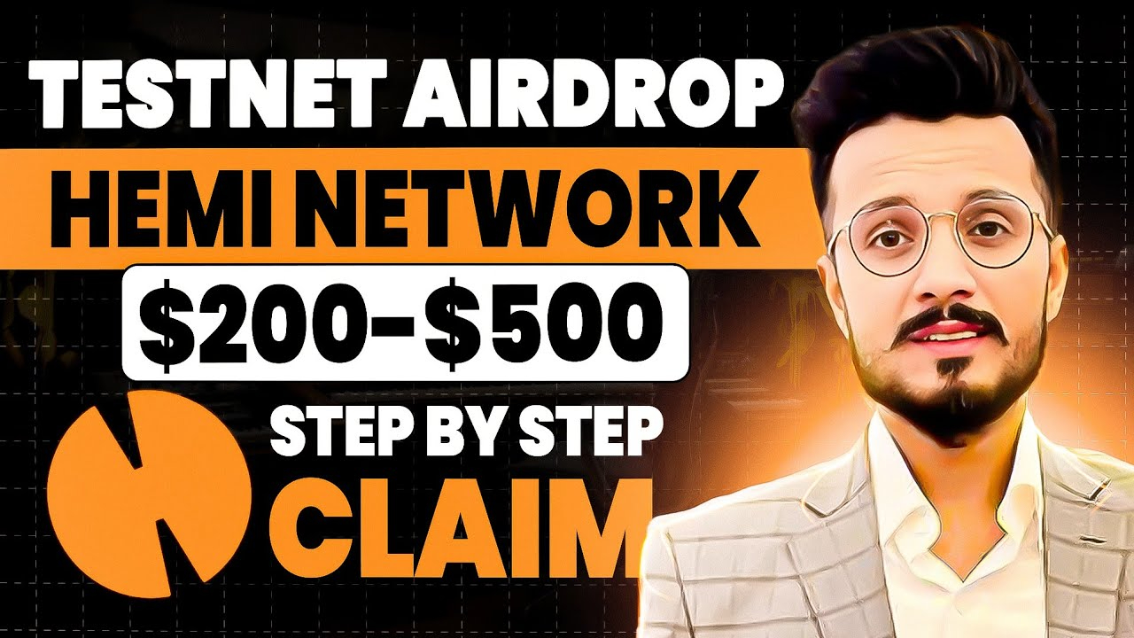 Hemi Network Airdrop Claim $500 || Hemi network Airdrop join step by ...