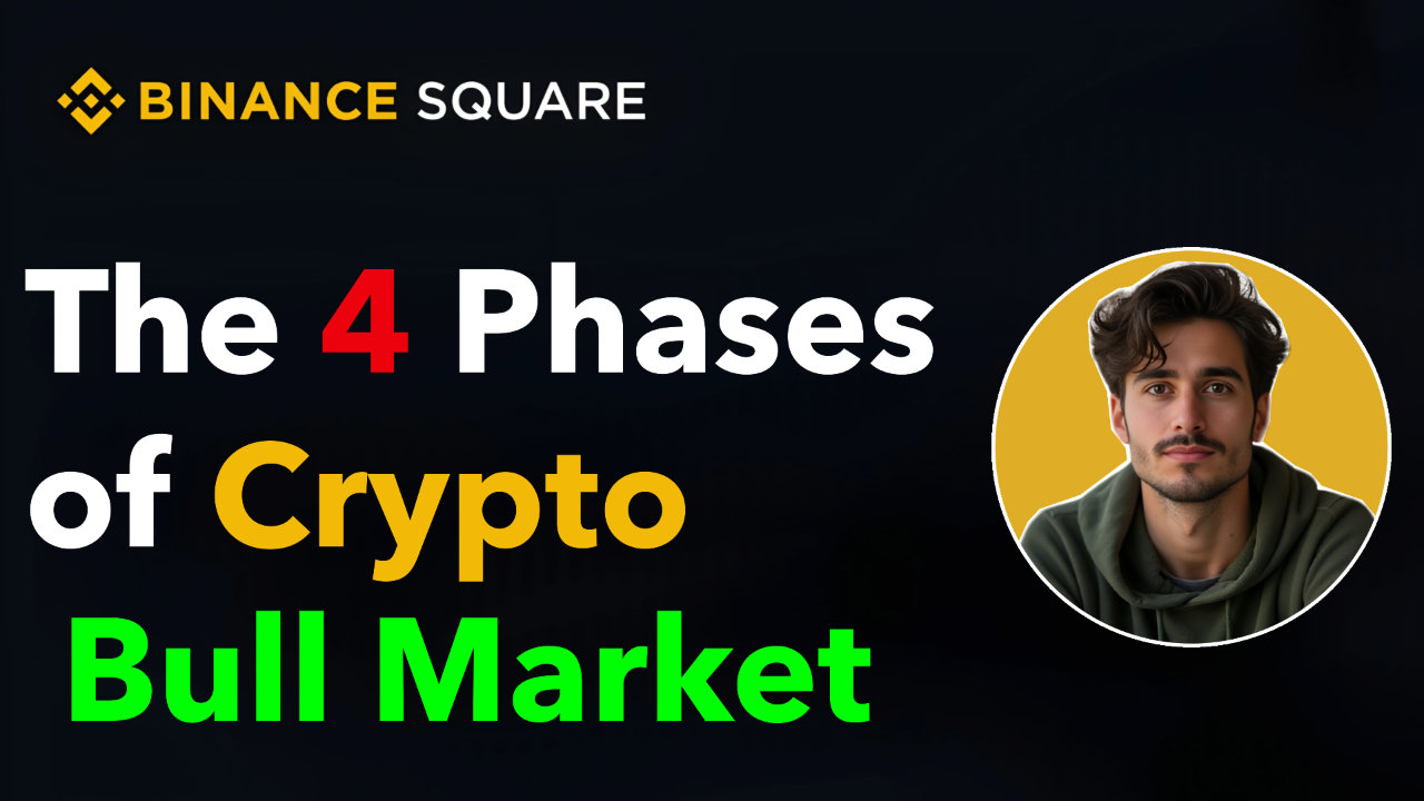 🚀 The 4 Phases of a Crypto Bull Market | Crypto PM on Binance Square