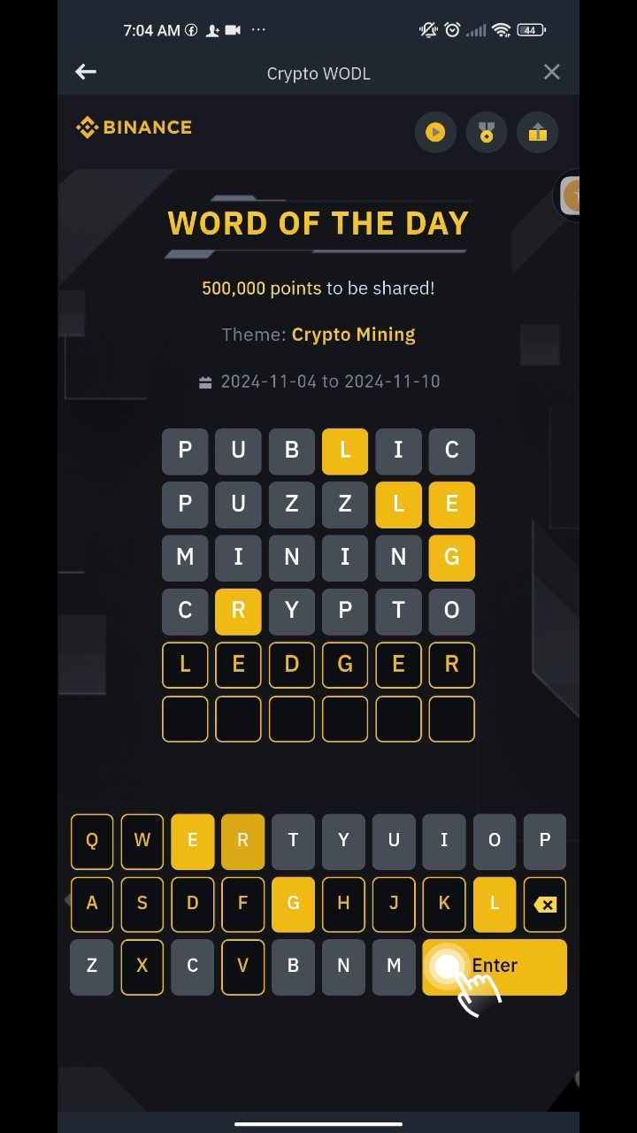 word of today😍 | Rasheeda Hiltz Fha5 on Binance Square