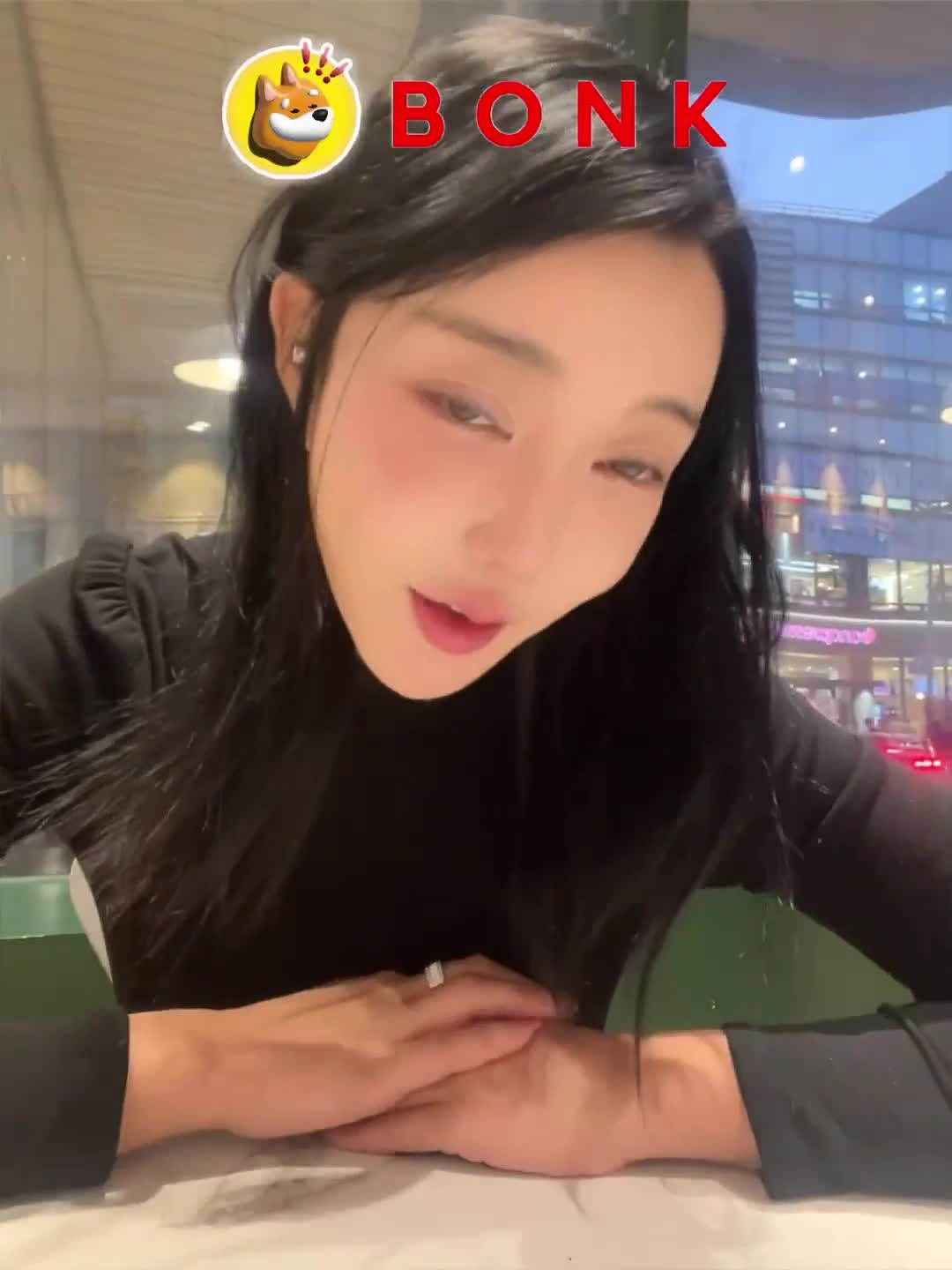 A special message from Miss BONK Korea, @indre486 ️ ️ ️ #LetsBONK ...