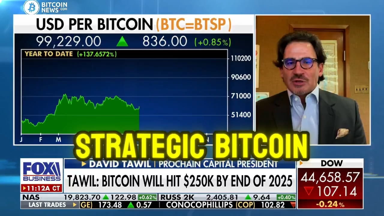 David Tawil: A 🇺🇸 US Strategic Bitcoin Reserve might not happen, but ...