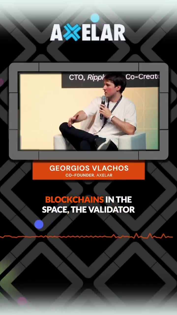 Axelar co-founder @yorgosv_ talks about validators and security with ...