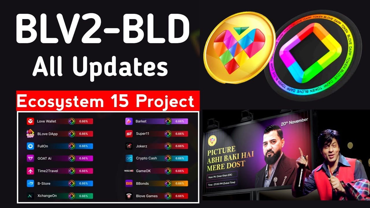 BLV2 BLD New Updates ! Omar Khan Metting Update ! Monthly 10% Release ...