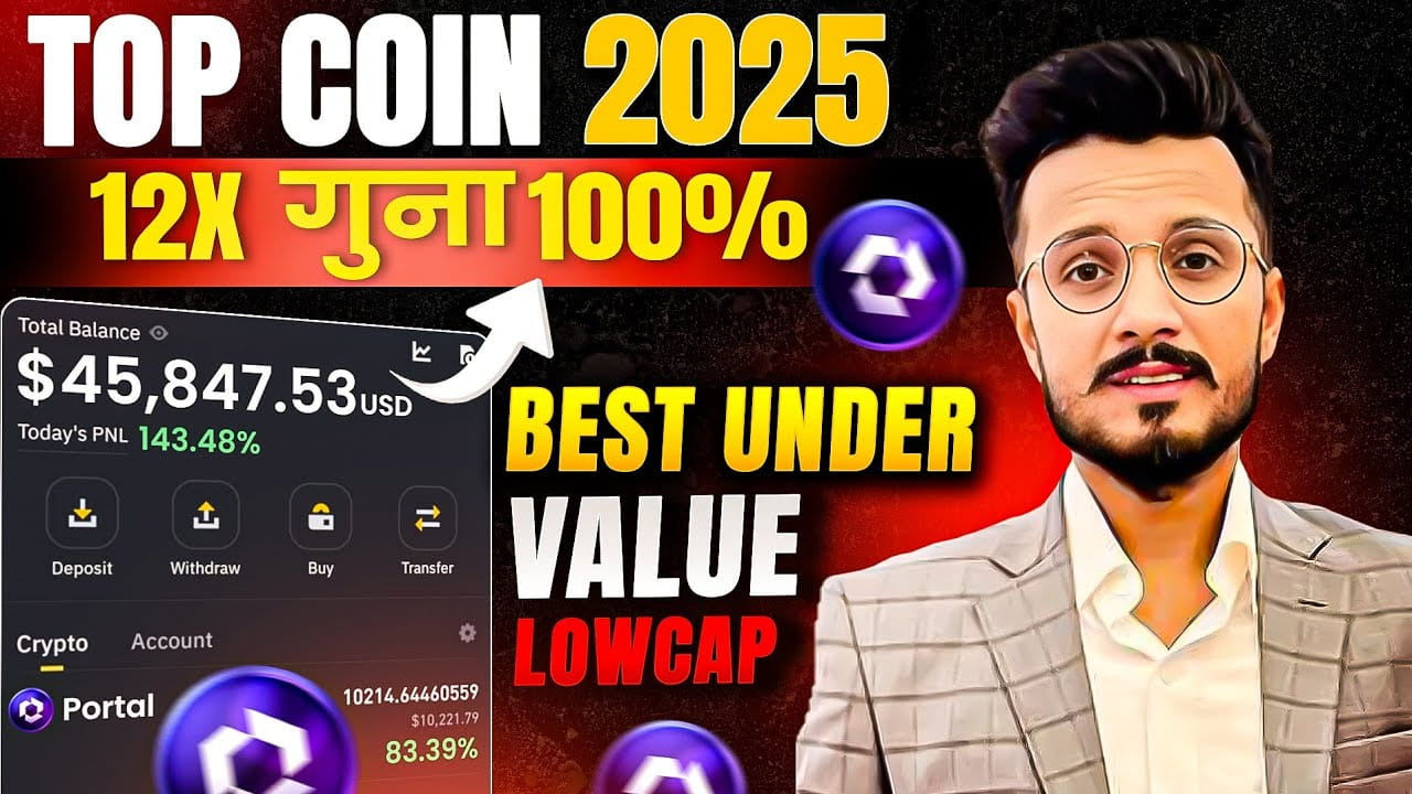 Big investors have bought PORTAL COIN, everyone has pumped coins, now ...