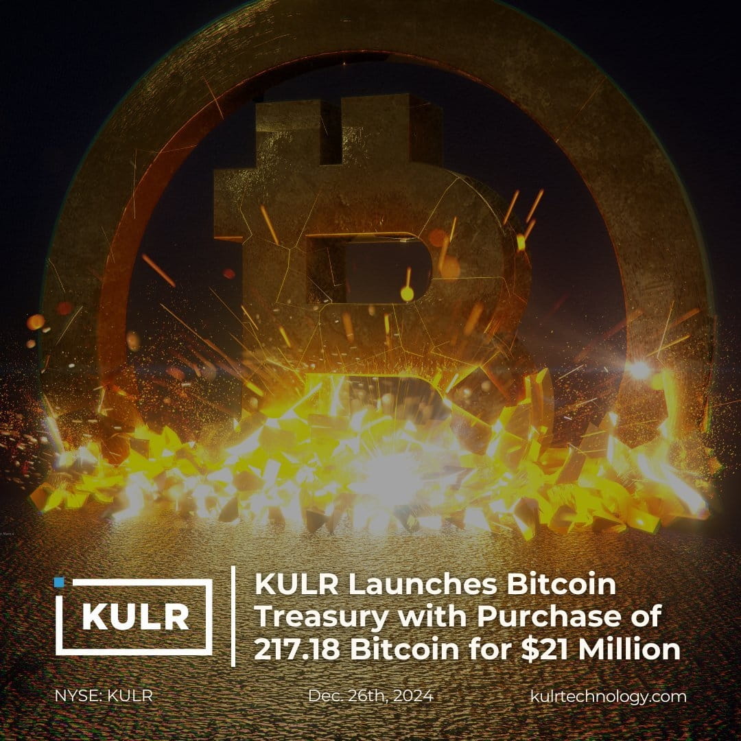 #KULR Enters Bitcoin Game! KULR Technology ($KULR) kicks off | Satoshi ...