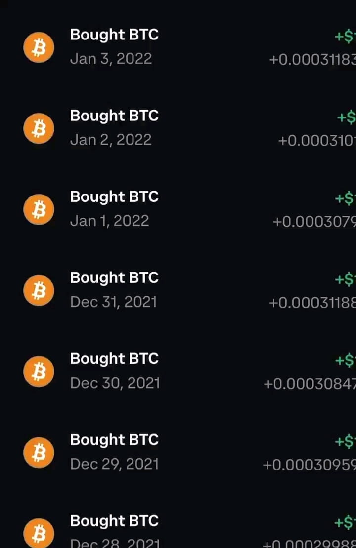 A guy bought Bitcoin every day for 7 years, spending $30 daily. Total ...