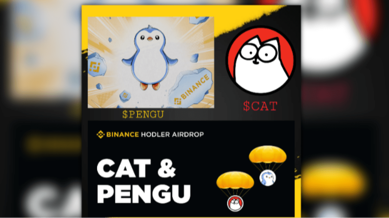 Free 1000CAT & PENGU: Binance HODLer Airdrop | Pai Smart Crypto PSC on Binance Square