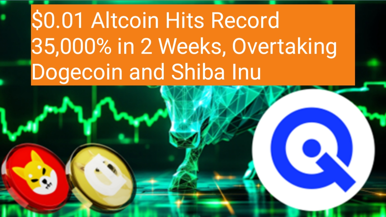 0.01 Altcoin Hits Record 35,000% in 2 Weeks, Overtaking Dogecoin and ...
