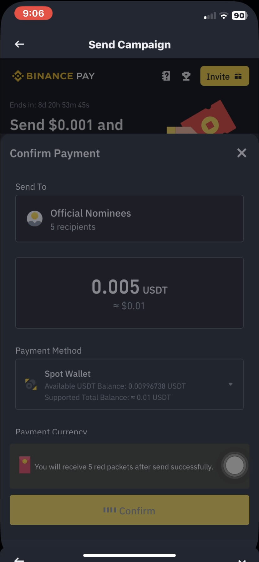 Binance send campaign #BTCNextMove #USUALAnalysis #CorePCESignalsShift ...