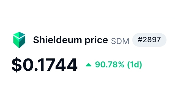 Shieldeum (SDM) is exactly 20X right now. ⚡🔥 Shieldeum (SD | davut1karabulut on Binance Square