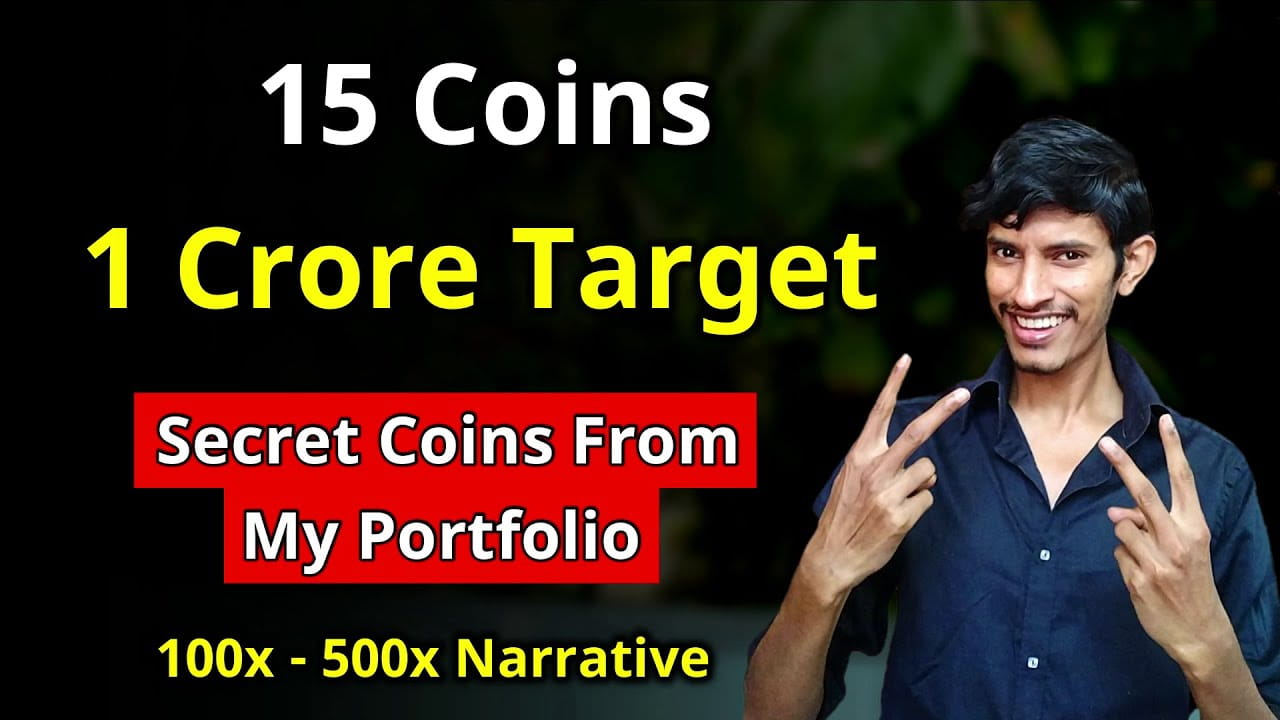 Top 15 Coins From My Portfolio To Make 1 Crore 🔥 10,000 Rs To 1 Crore ...