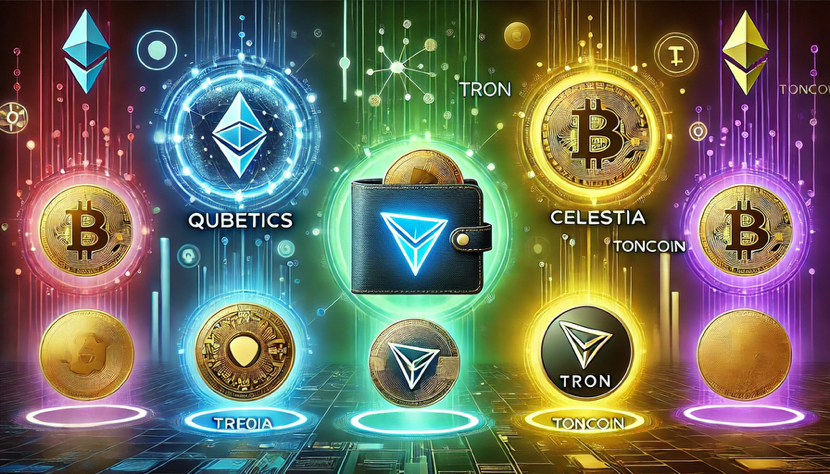 Top 5 Coins with Potential X100 in 2025 1. Qubetics ($TICS) | 21M Fund ...