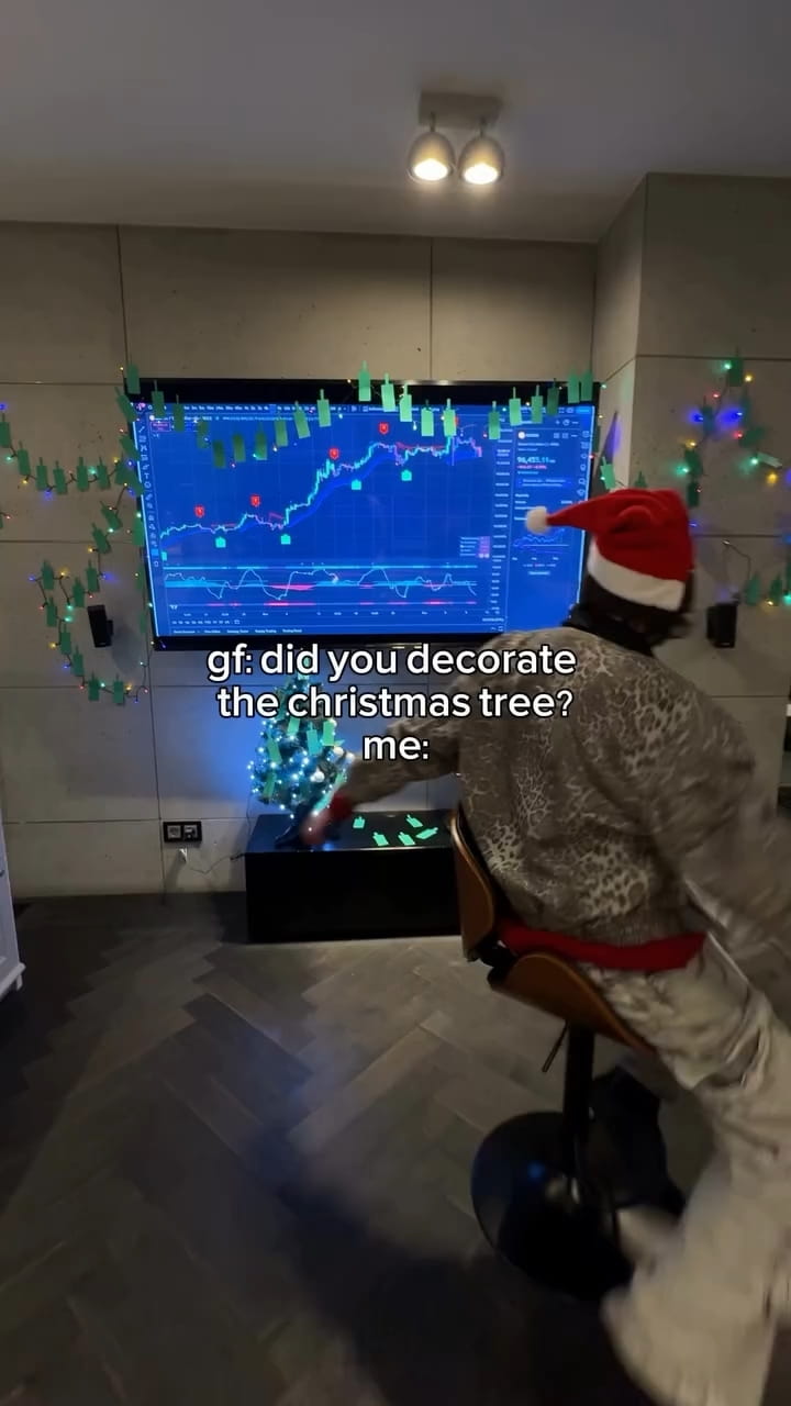 what did she expect ?... merry Christmas 🎄... stay tuned I'm going to ...