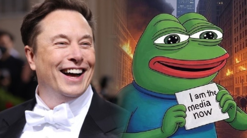 Elon Musk with PEPE 🐸 | RedPacket Hub on Binance Square