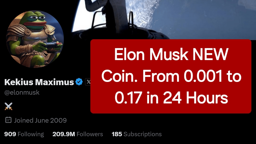 Elon Musk NEW Coin: Kekius Maximus | Analystos on Binance Square