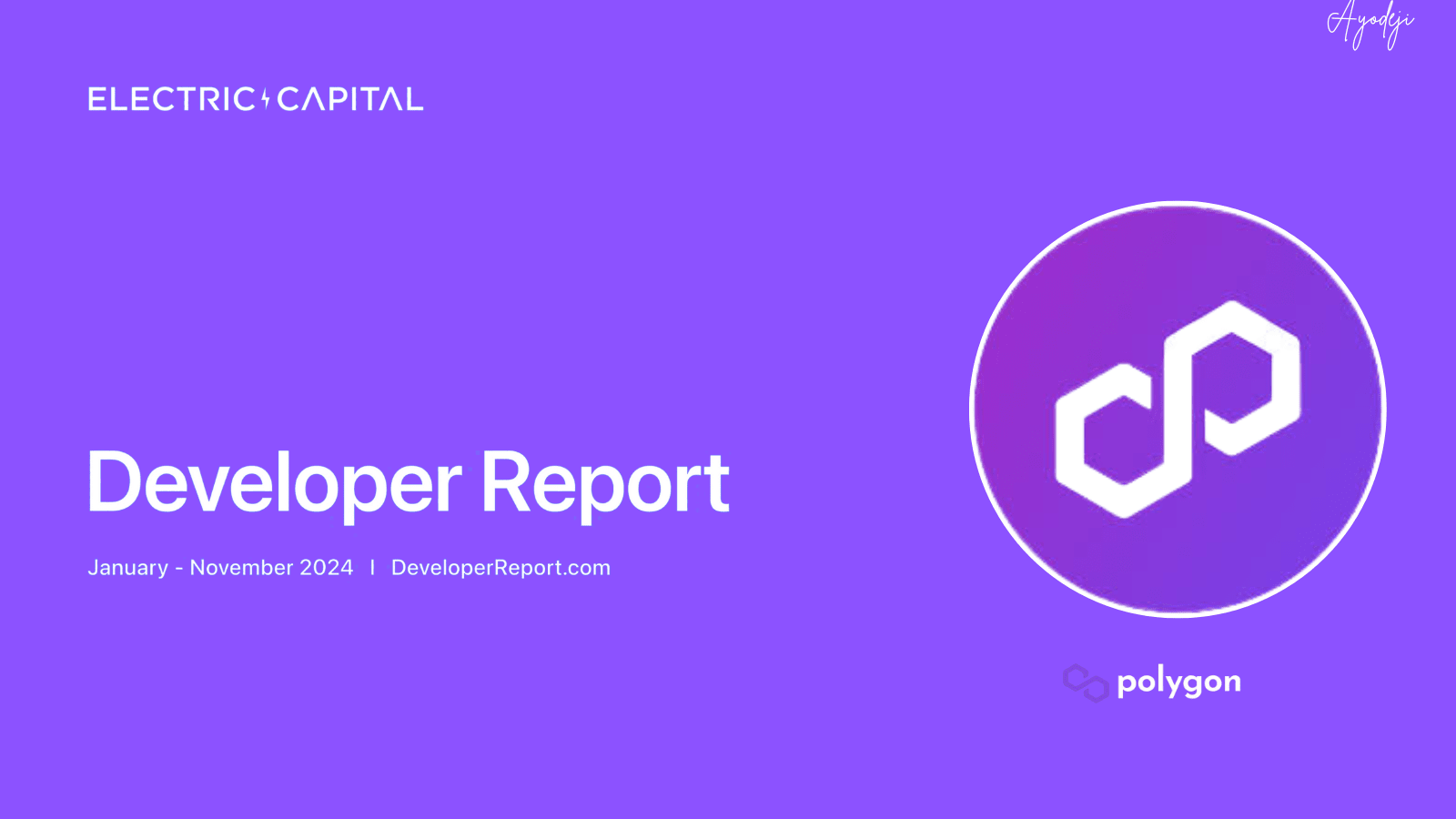 Polygon Shines in Electric Capital's Developer Report: A Milestone in Blockchain Innovation ...