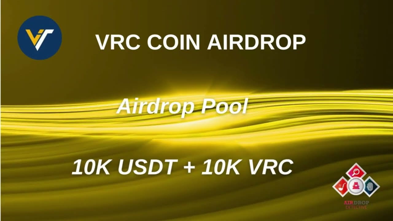 🕵🏻‍♂️ Virtual Coin #Airdrop (New Round) | 🏆 Reward Pool: 10,000 USDT + 10,000 VRC #airdrop # ...