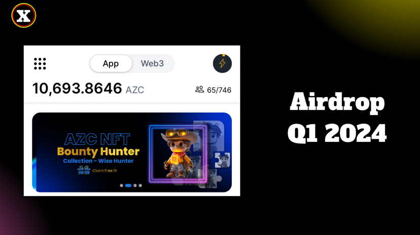 AZCOINER Airdrop In Q1 2025 - How many $AZC Coins are you having ? | X ...