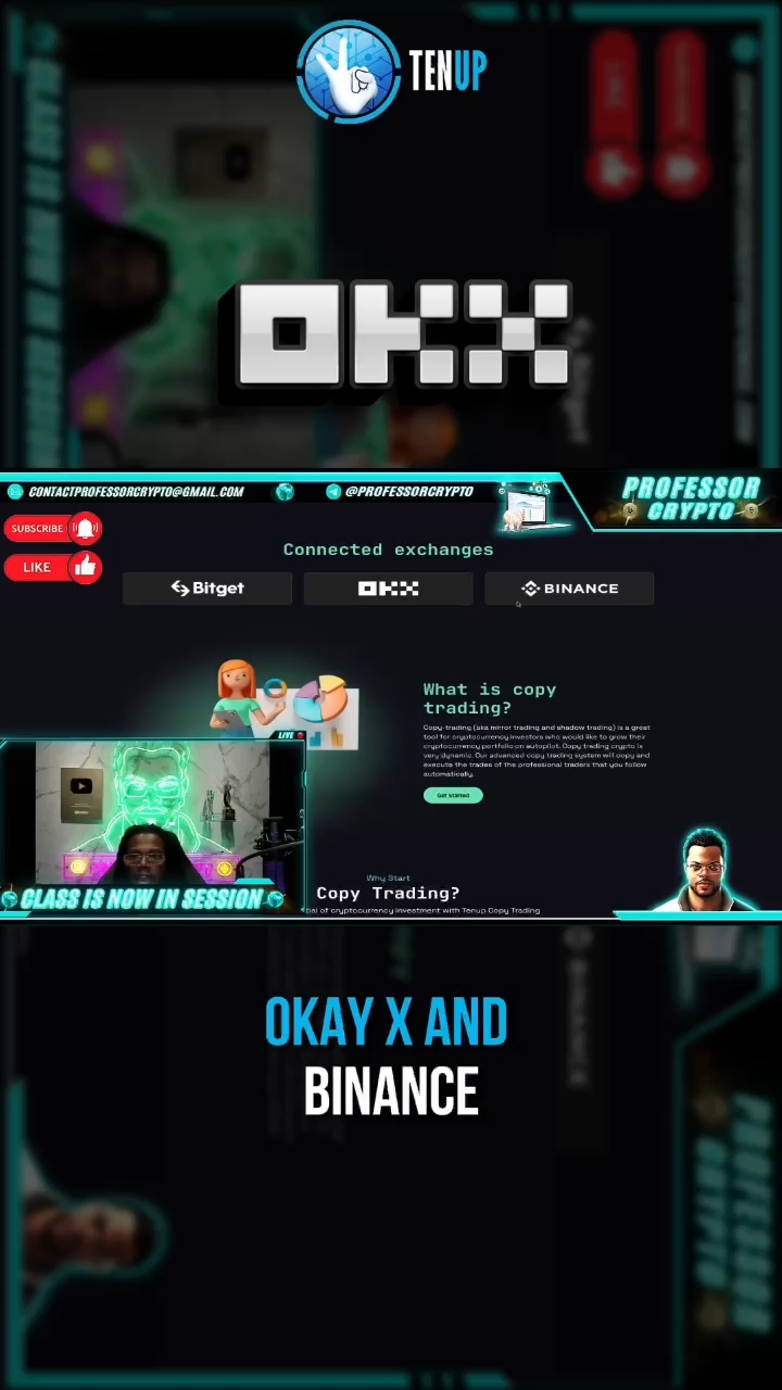 Copytrading at Tenup, Explained by Professor Crypto Low Cap Coins Will Pump 10x to 50x Sooon ...