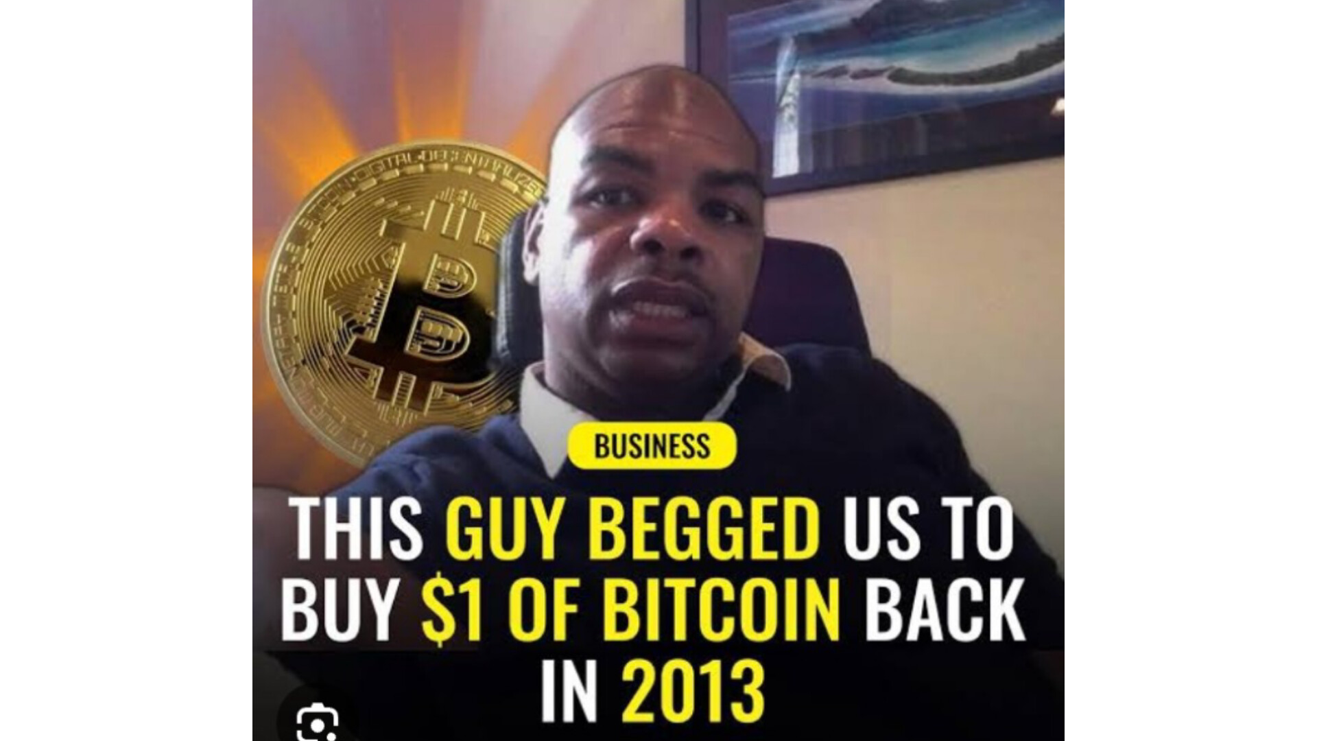 The Man Who Urged People to Invest $1 in Bitcoin 12 Years Ago A ...